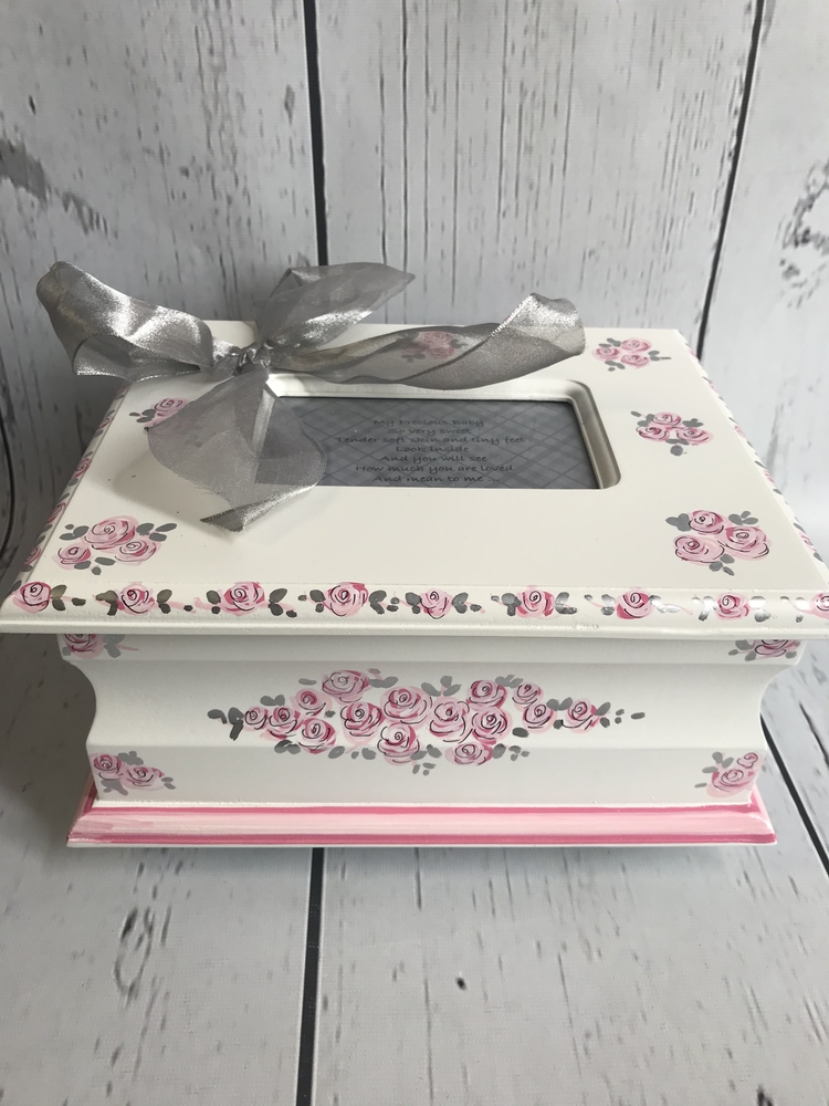 Memory Box Cabbage Rose | Memory Boxes