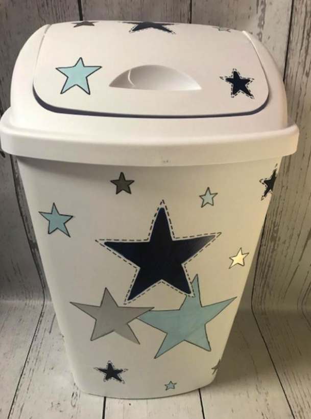 Hamper Stars navy / Light blue / silver | More Gifts