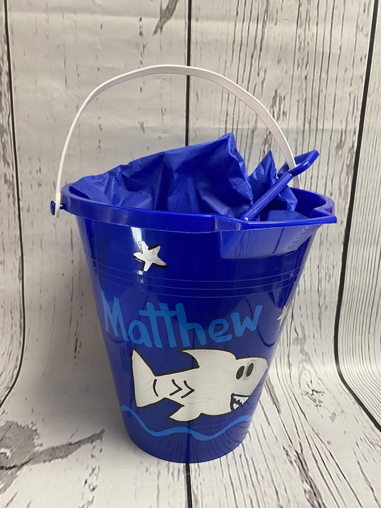 Beach Bucket -Shark | Beach Chairs Beach Accessories